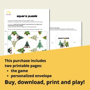 Christmas Printable Game With Christmas Trees, Christmas Printables ...