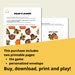 Printable Thanksgiving Game, Thanksgiving Activities, Logic Puzzle for ...