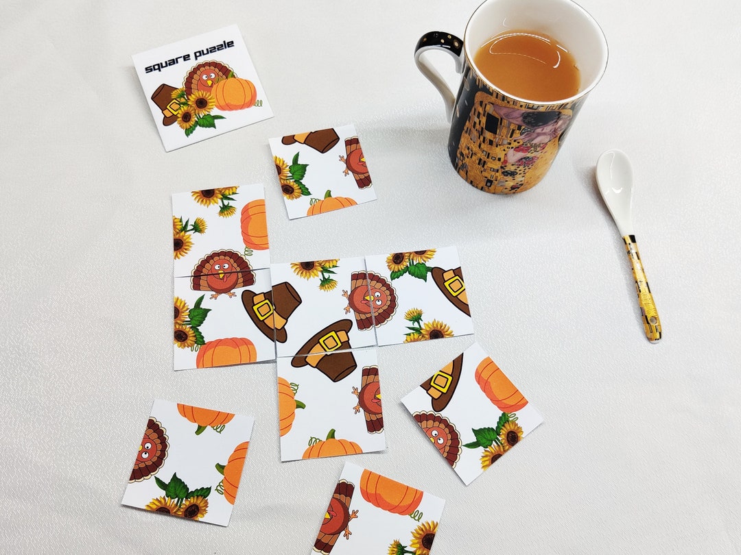 Printable Thanksgiving Game, Thanksgiving Activities, Logic Puzzle for ...