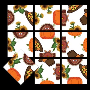 Printable Thanksgiving Game, Thanksgiving Activities, Logic Puzzle for ...