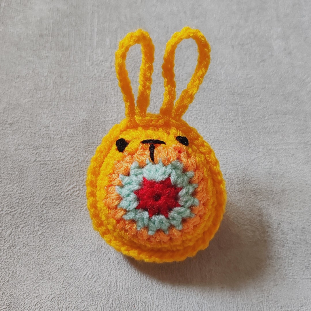 Bunny Fidget Toy, Little Crochet Rabbit, Pocket Pet, Worry Pet ...