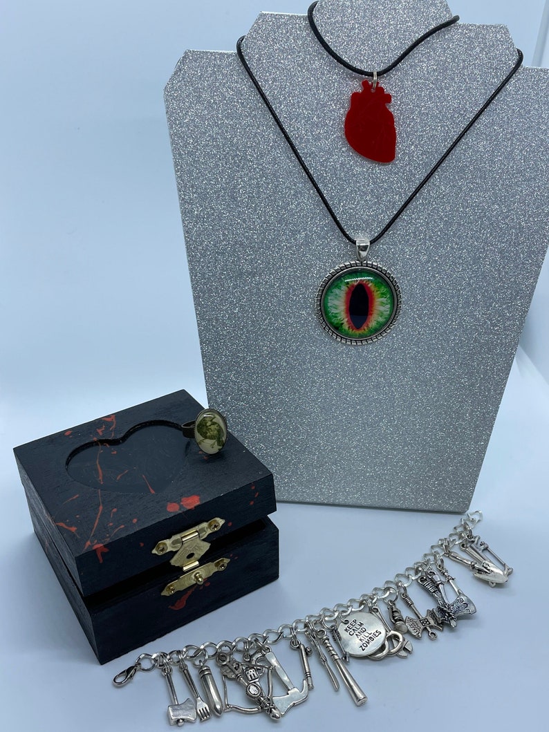 Apocalypse Horror Themed Trinket Box and Jewellery Set - Etsy