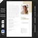 Creative, Modern and Professional Biography Resume Template Design for ...