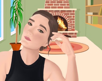 We Draw You in Your Favorite Animated TV Show Style, Portrait in ...