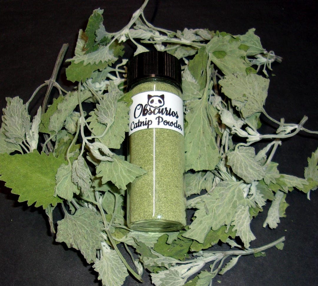 Organic Catnip Powder - Attraction Spells, Witchcraft Curio Herbs for ...