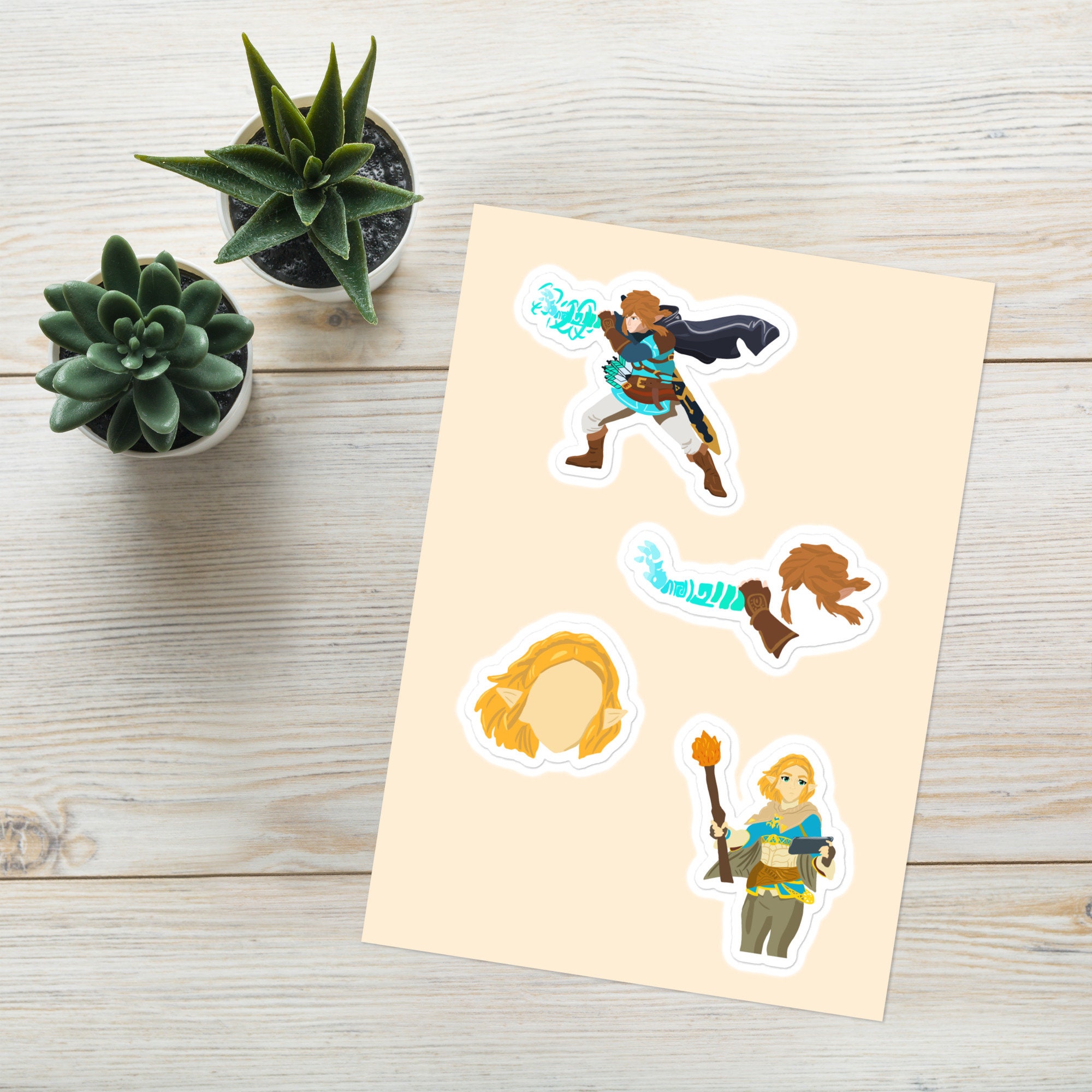 Zelda Tears of the Kingdom Sticker Sheet - Etsy