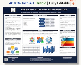 trifold poster presentation template