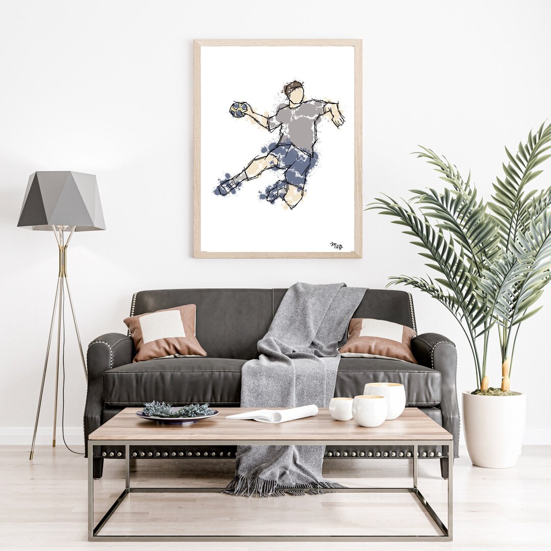 Handball Handball Player Poster Picture Wall Decoration Download for ...