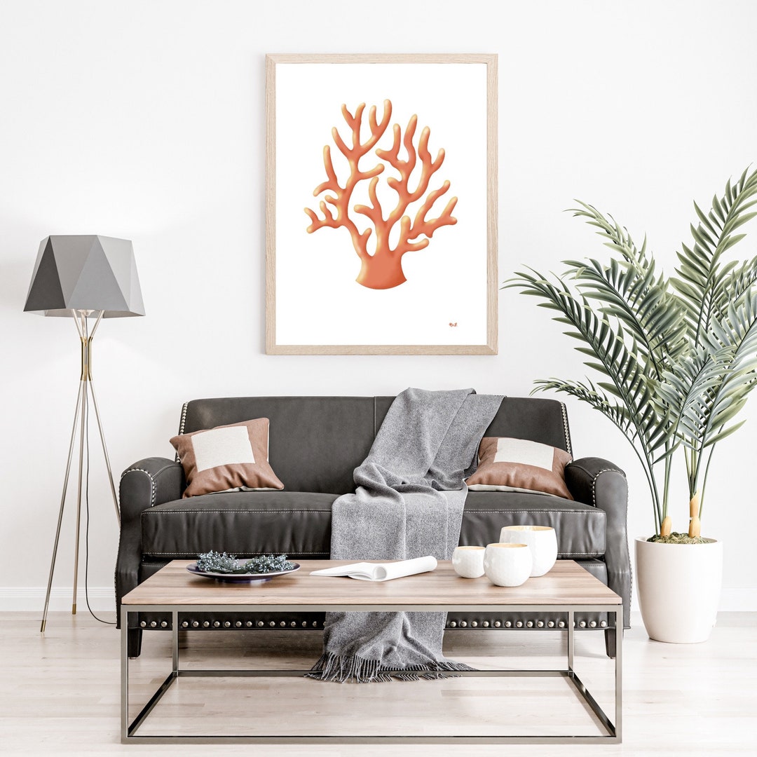 Coral, Coral, Image, Printable Poster, Digital Art, Digital Art, Art ...