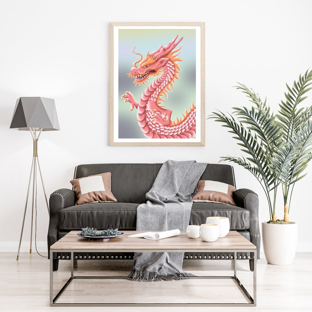 Dragon Japanese / Chinese, Poster to Download, Digital Art, Image ...