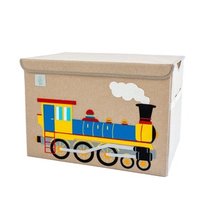 PERSONALIZED Choo Choo (train) Toy Box + Storage Box, Bedroom Decor for ...