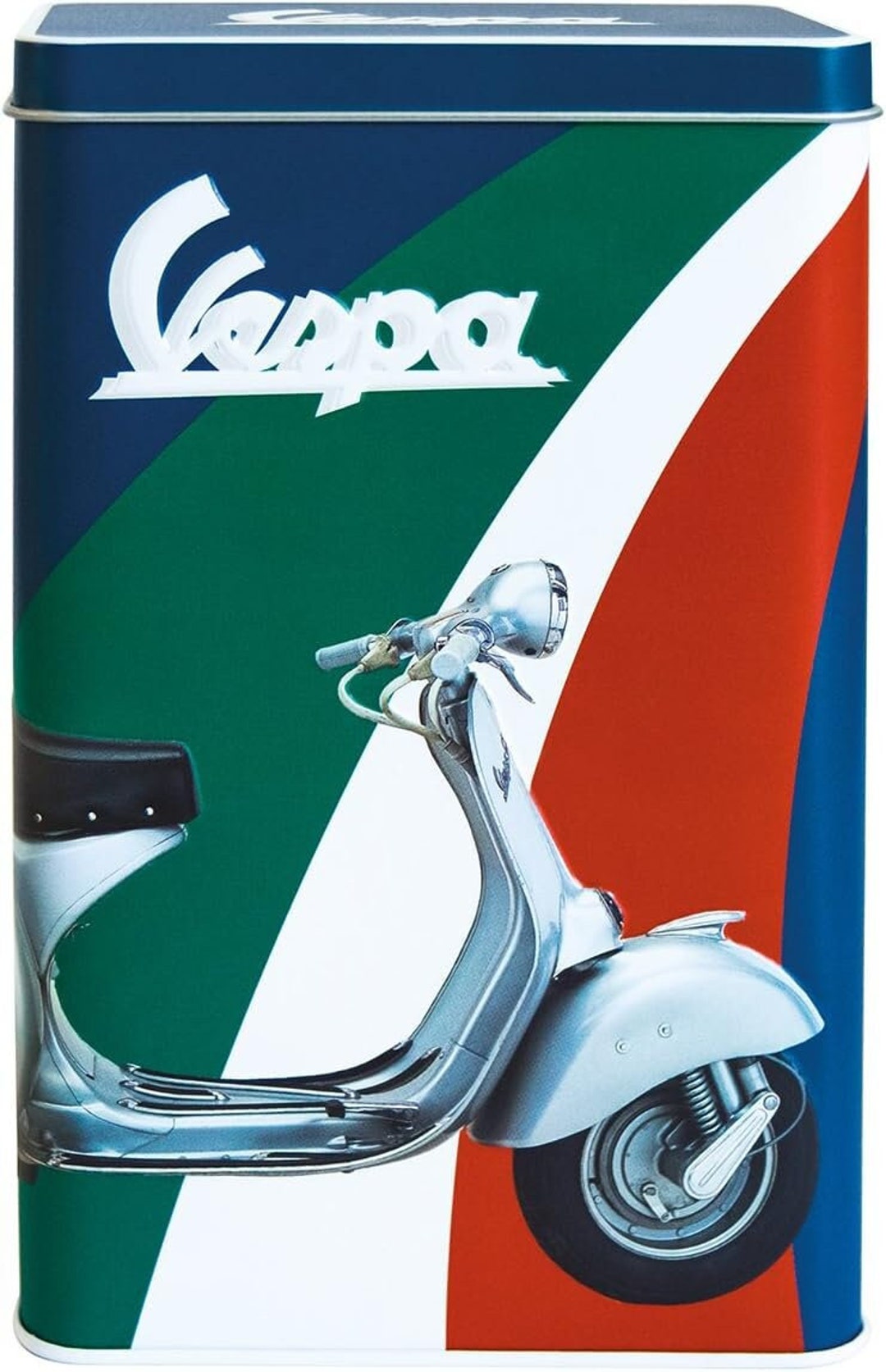 Vespa Flag Vertical Metal Box - Etsy