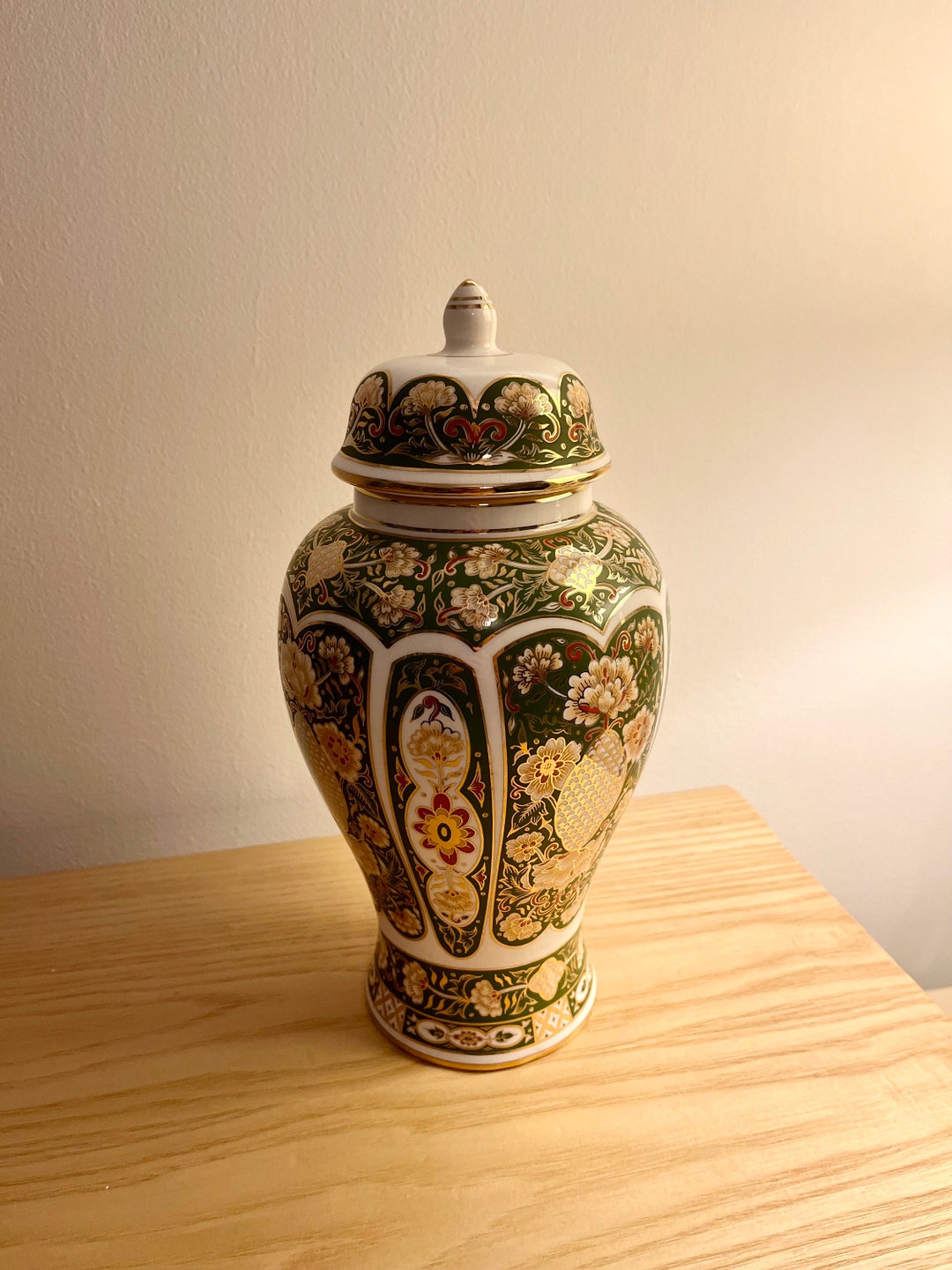 Greek Vase Made by Lambrou Bros With Lid - Etsy