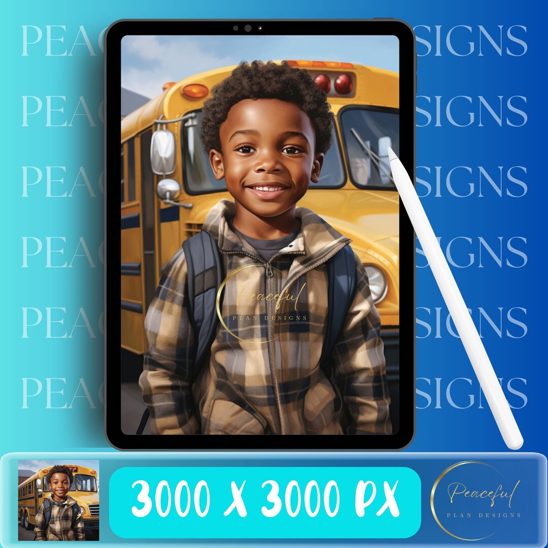 Digital Download African American Melanin Boy Wall Art - Etsy