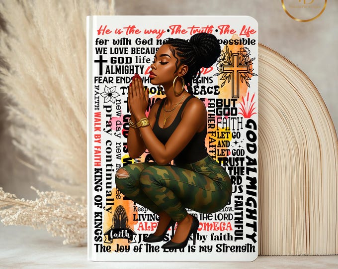 Digital Download | Faith-based African American Journal Covers ...