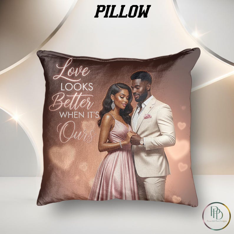 Digital Download | Black Love Couple Art Print | Valentine's Day Wall ...