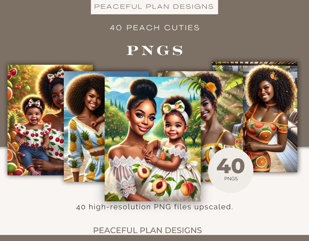 Digital Download Fruit Cuties PNG Mega Bundle Art Wall Art Print on ...