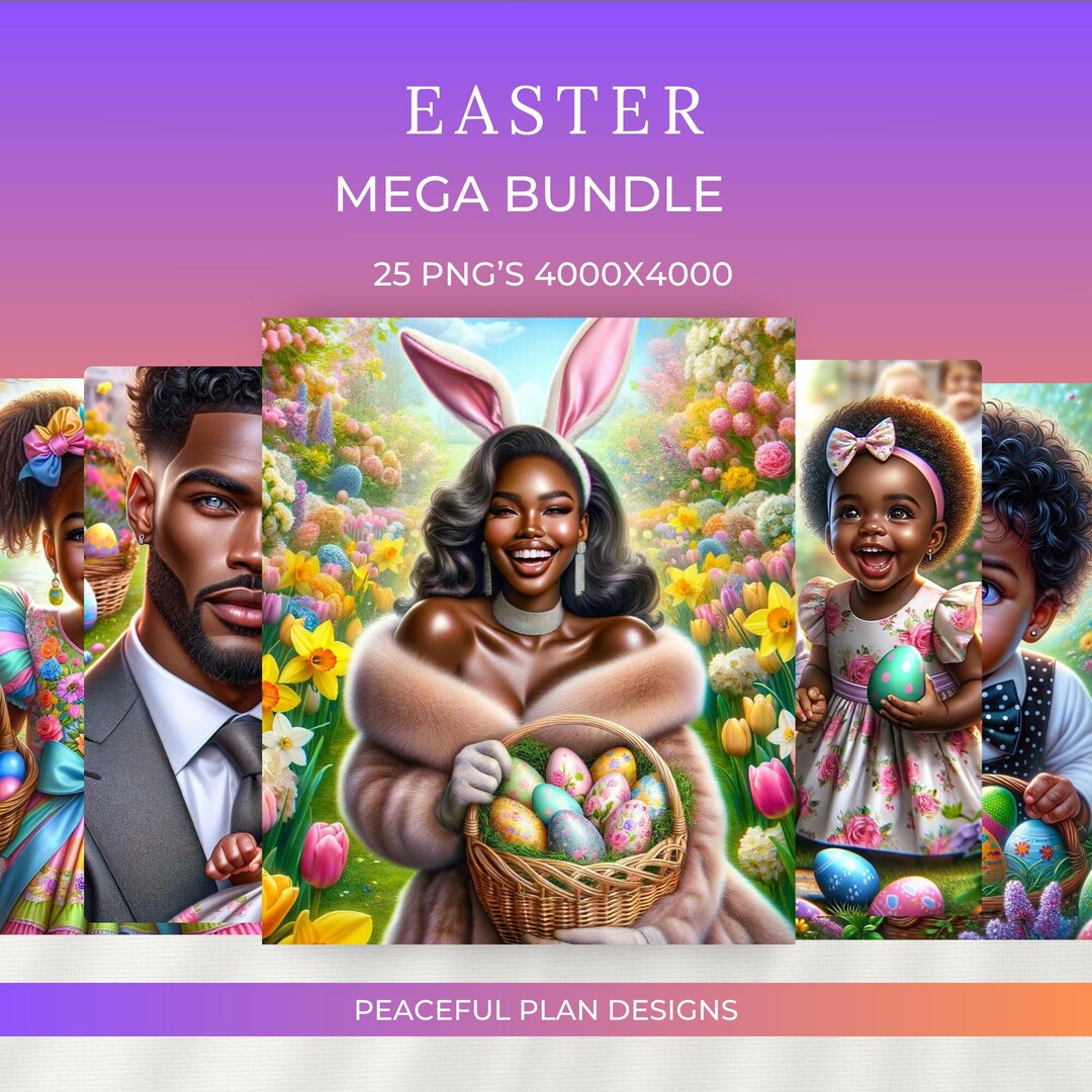 Digital Download Easter Mega Bundle Art Wall Art Print On Demand - Etsy.de