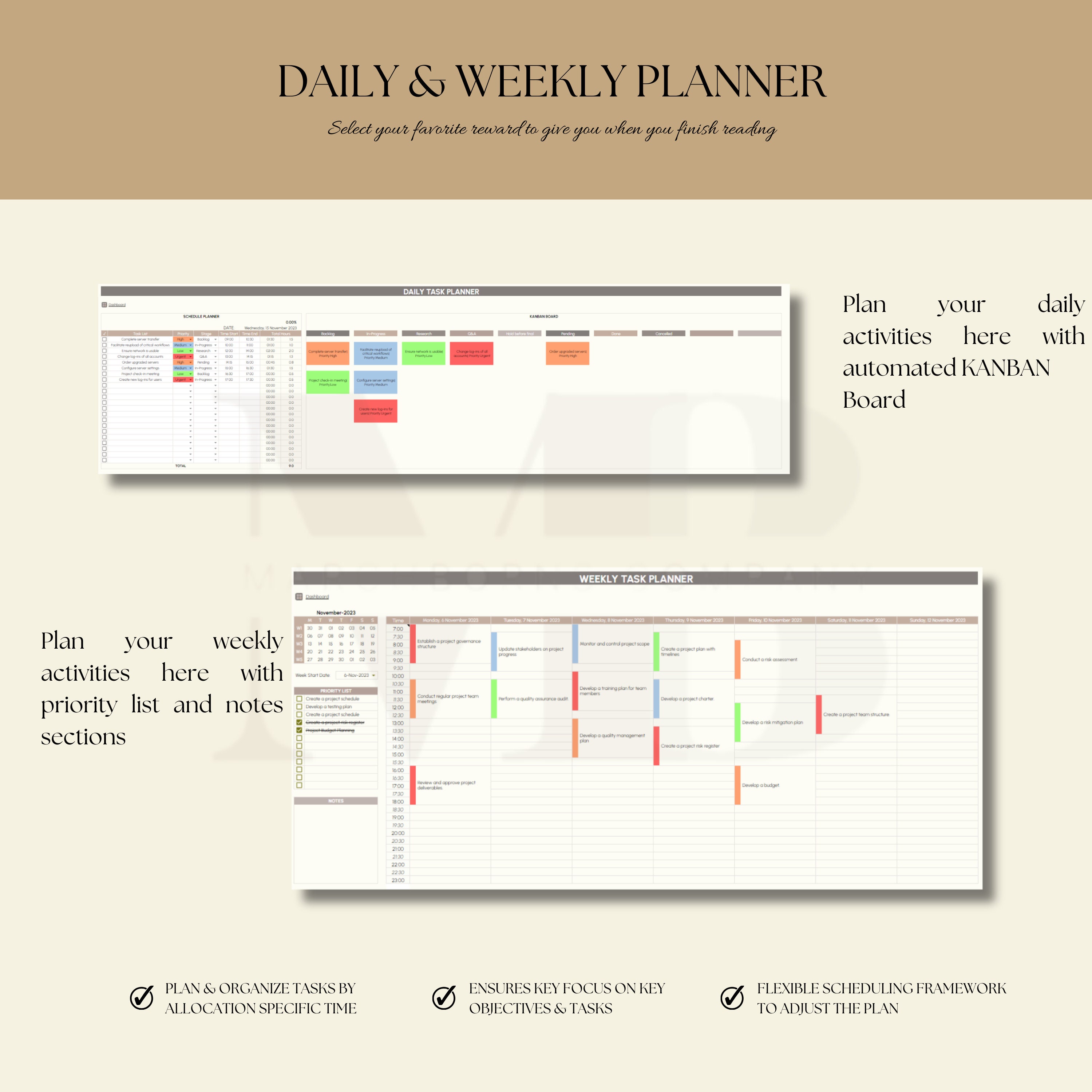 Project Management Tool Google Sheet Project Management Dashboard ...