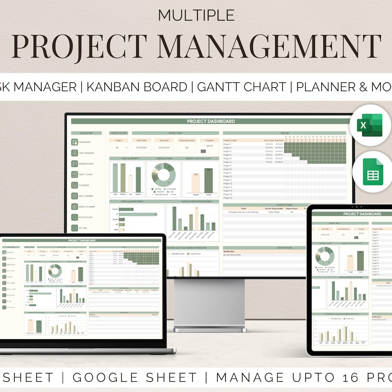 Launch Planner Excel - Etsy