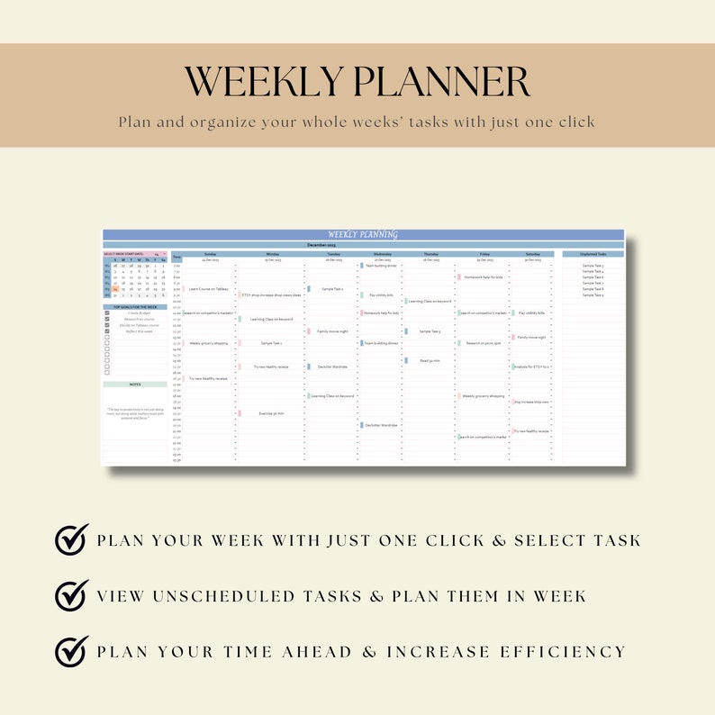 Task to Do List Tracker Google Sheet Task Planner Decision Matrix Task ...