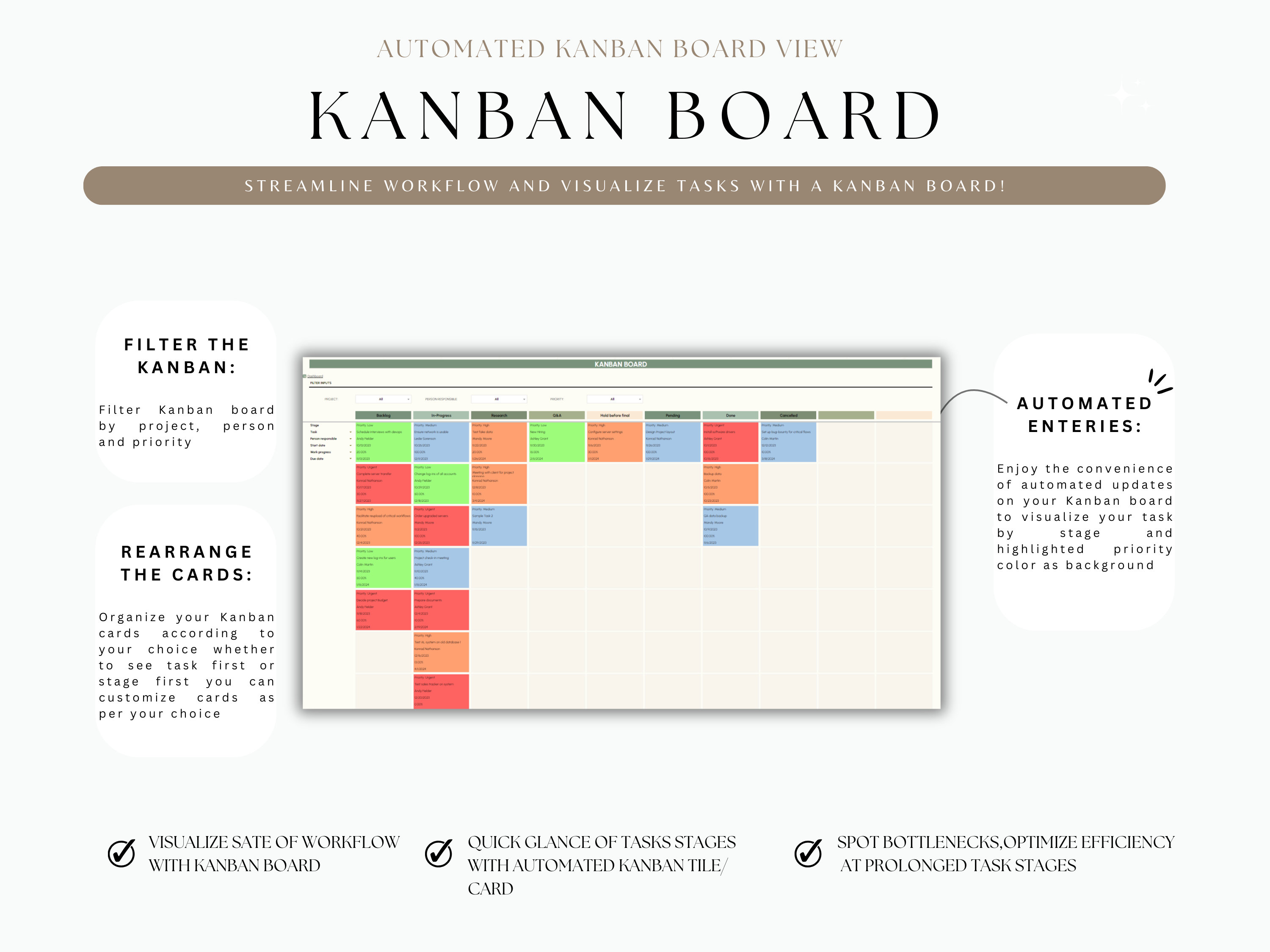 Multi Project Planner Management Dashboard Excel Spreadsheet Template ...