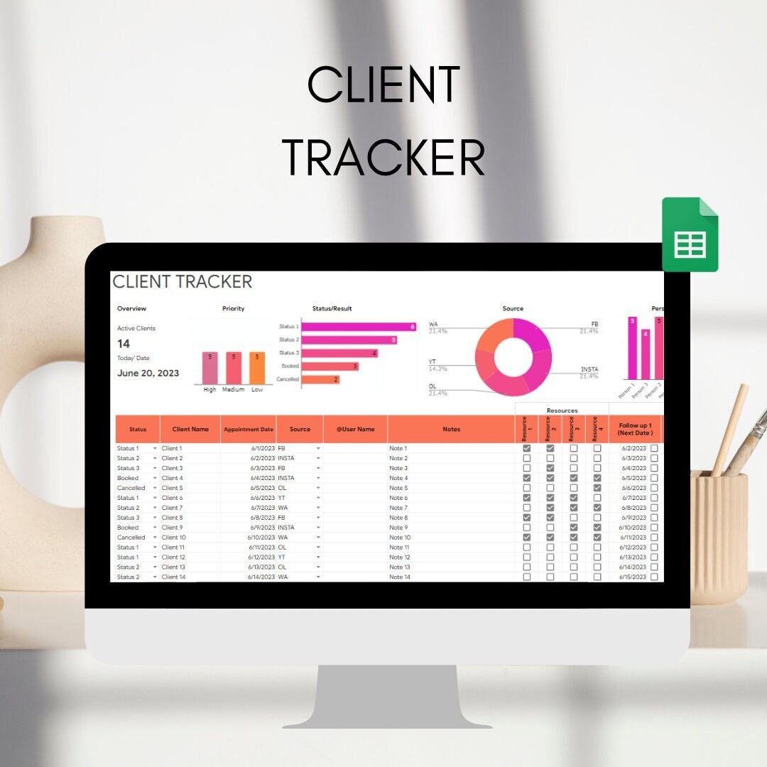 Client Tracker: Streamline and Manage Customer Relationships ...