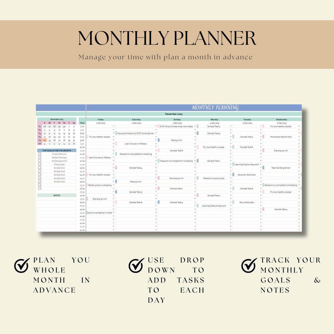 Task to Do List Tracker Google Sheet Task Planner Decision Matrix Task ...