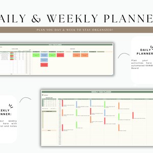 Multi Project Planner Management Dashboard | Excel Spreadsheet Template ...