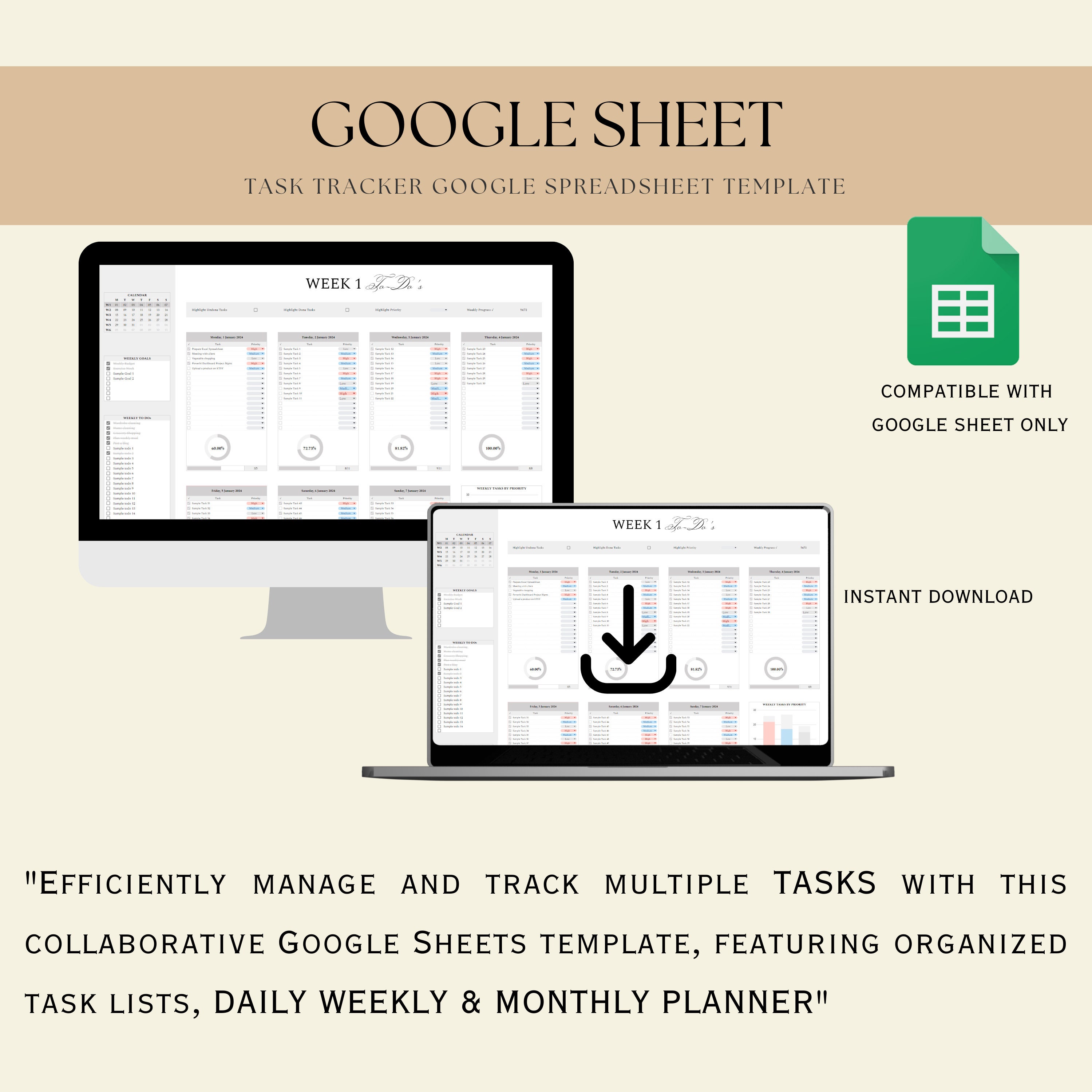 Digital Checklist Template Excel Spreadsheet to Do List Template ...