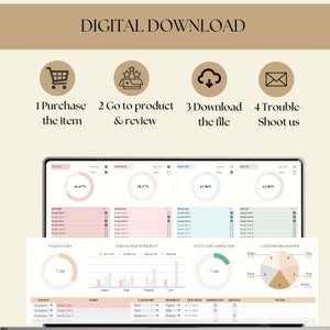 Excel Task Priority Tracker Eisenhower Decision Matrix ADHD Time ...