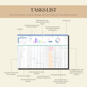 Task to Do List Tracker Google Sheet Task Planner Decision Matrix Task ...