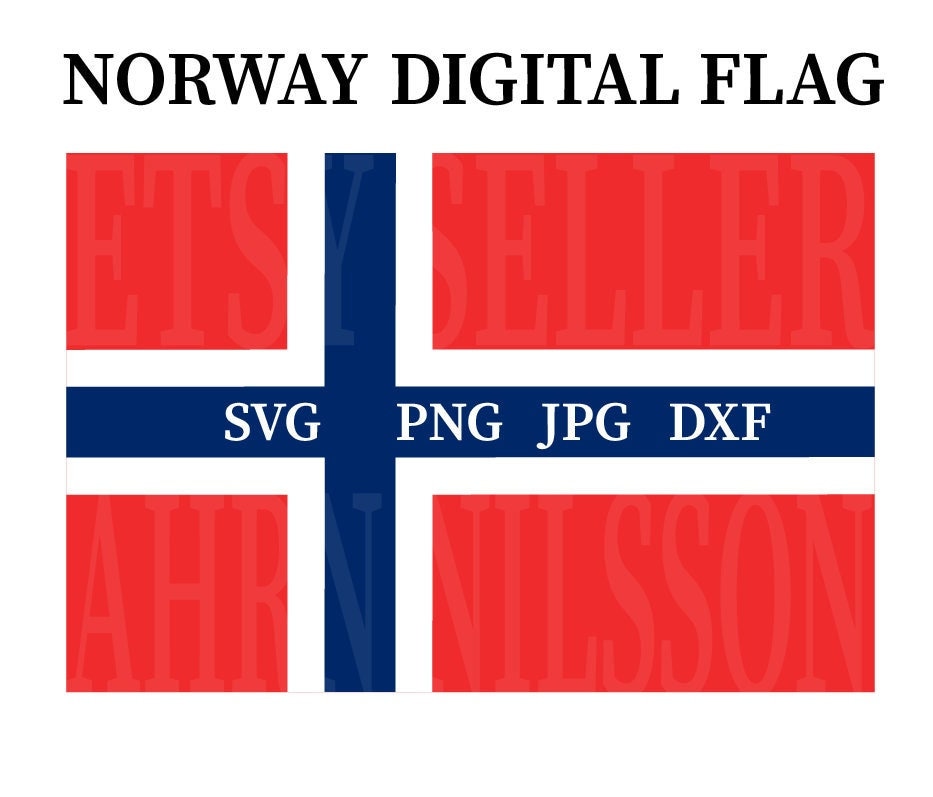 Norway Flag, Norwegian Flag SVG, Norway Official Flag, SVG, Png, Jpg ...
