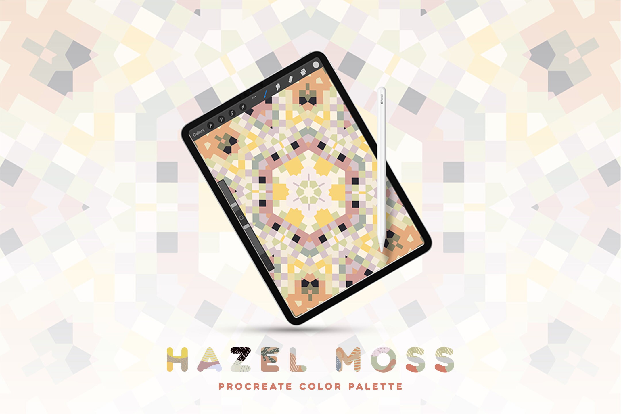 Hazel Moss | Procreate Color Palette | INSTANT DOWNLOAD | Woodland ...