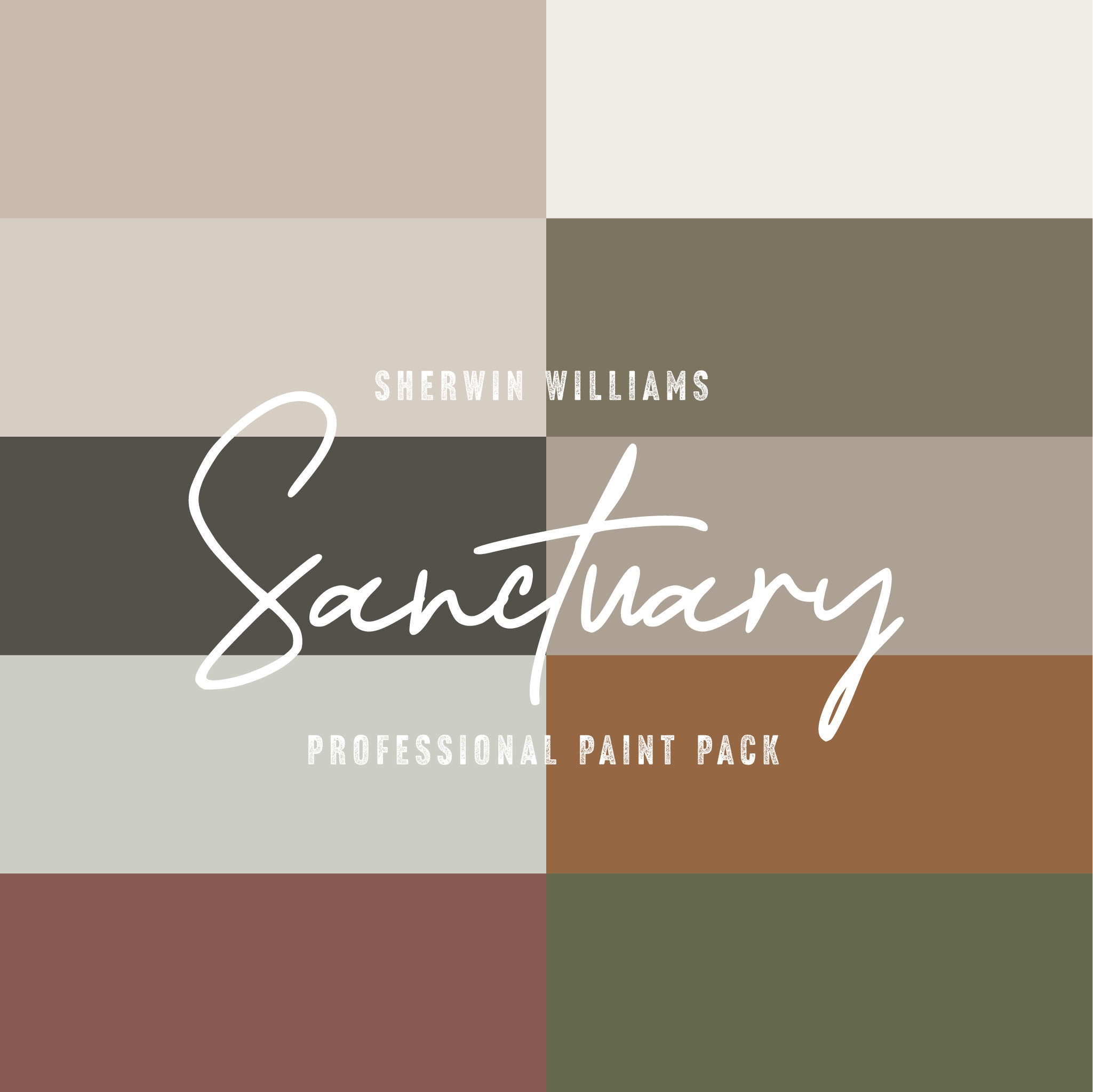 Sanctuary Interior Design | Paint Color Palette | Mood Board | Modern ...