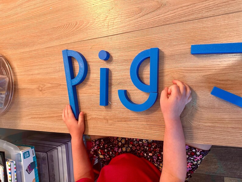 Alphabet Manipulative Set - Upper and Lowercase - Etsy