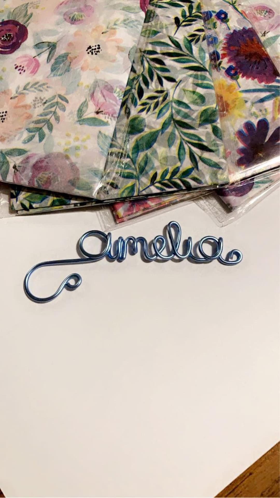 Personalized Wire Name Tags – Gift Tags for Weddings, Birthdays ...