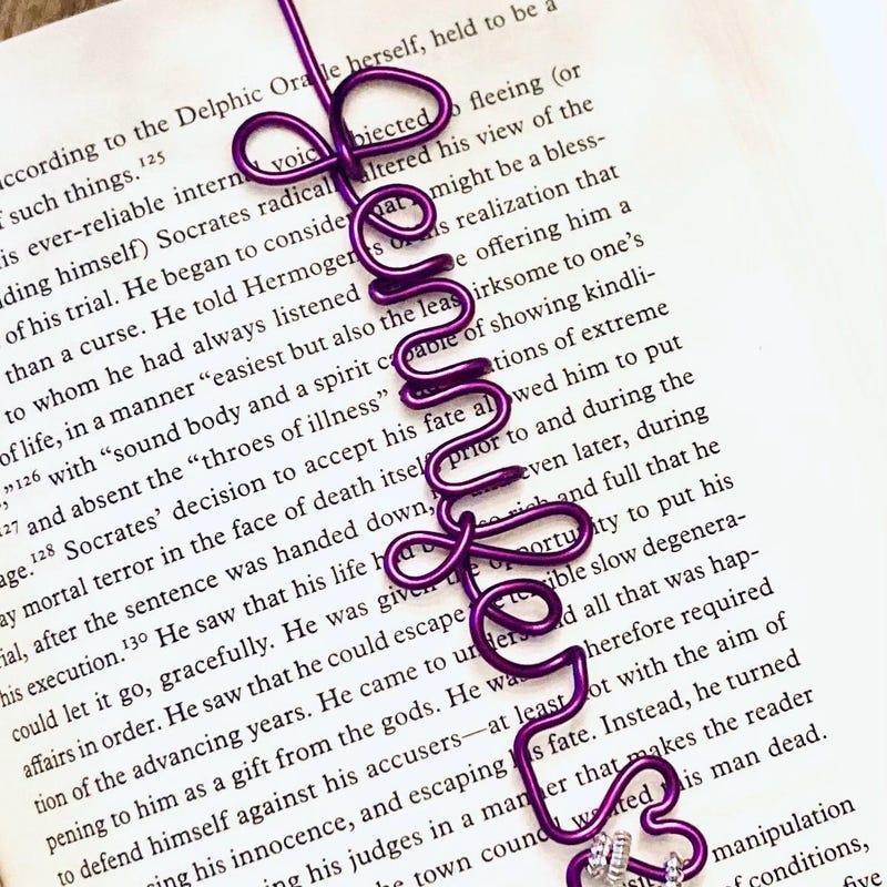 Wire Bookmarks - Etsy
