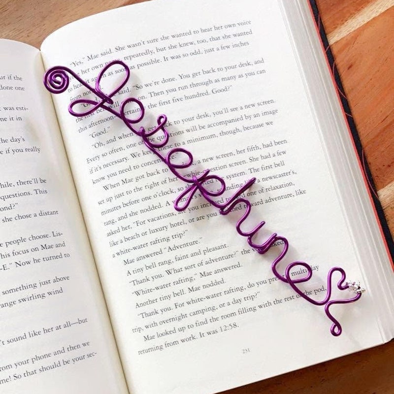 Wire Bookmarks - Etsy