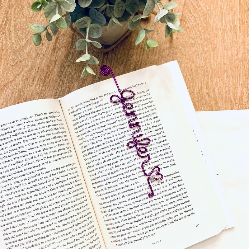 Wire Bookmarks - Etsy