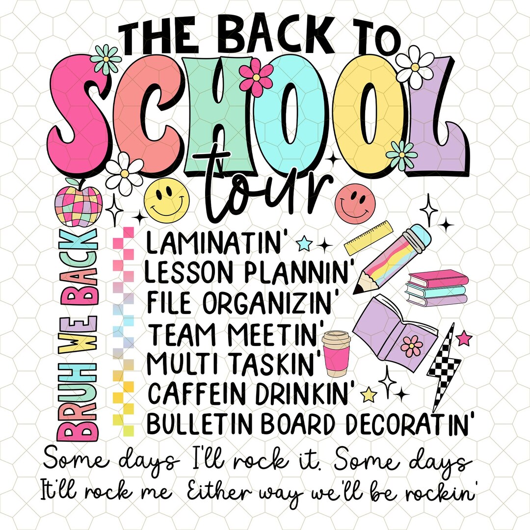 ABCD the Back to School Tour Png, Back to School, End of Year Png ...