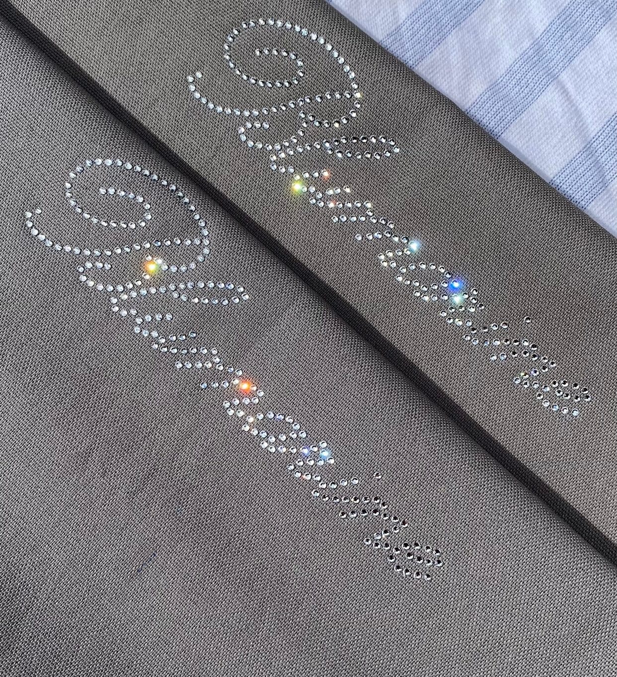 Capital Letter B, Full Word Bluma****, or Large B Hot Fix Iron on Heat ...