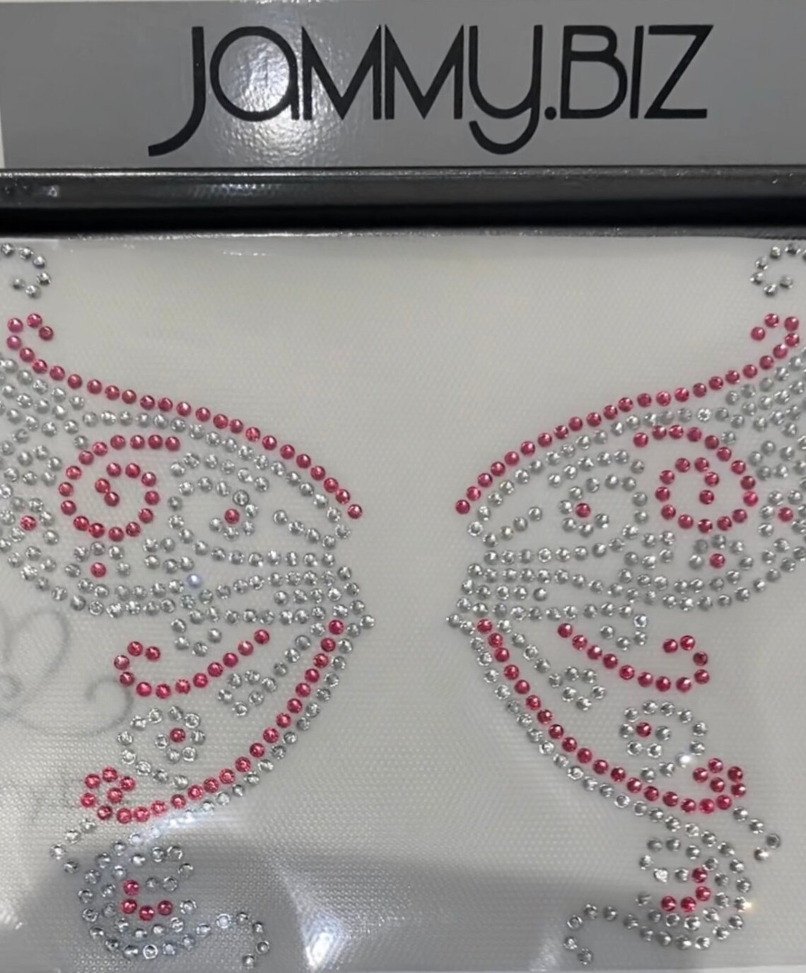 Rhinestone Hot Fix Iron on Crystal Diamante Patch BUTTERFLY - Etsy