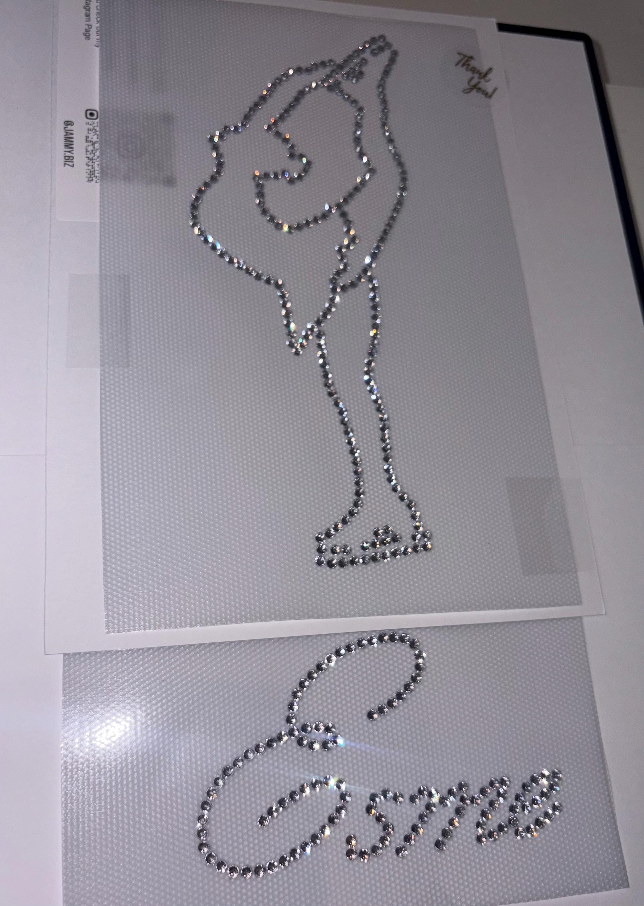 Crystal Ice Skate Figure & Custom Name Set, Ice Skating, Personalised ...