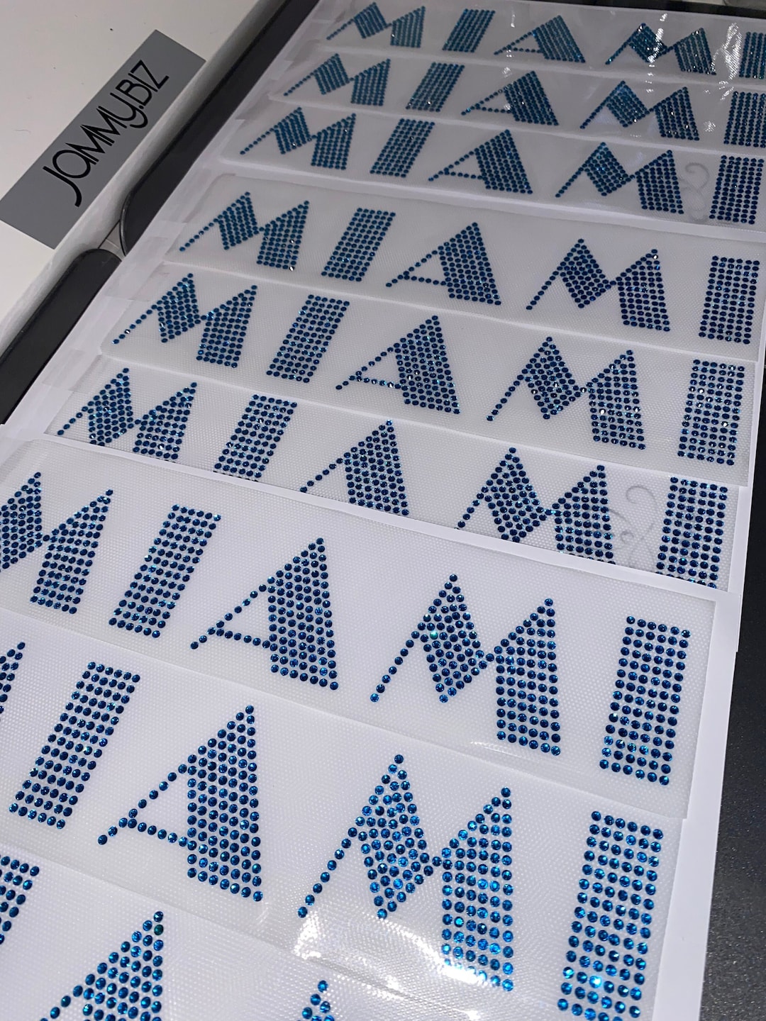 Any Custom, Business, Image, Logo- Crystal Design. to Then Iron On- Hot ...