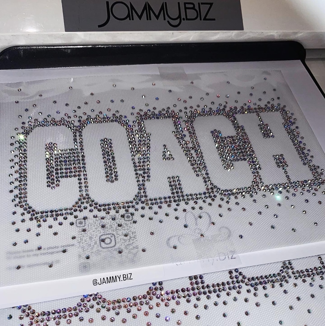 COACH Rhinestone Hot Fix AB / Crystal Clear Iron on Crystal Diamante ...