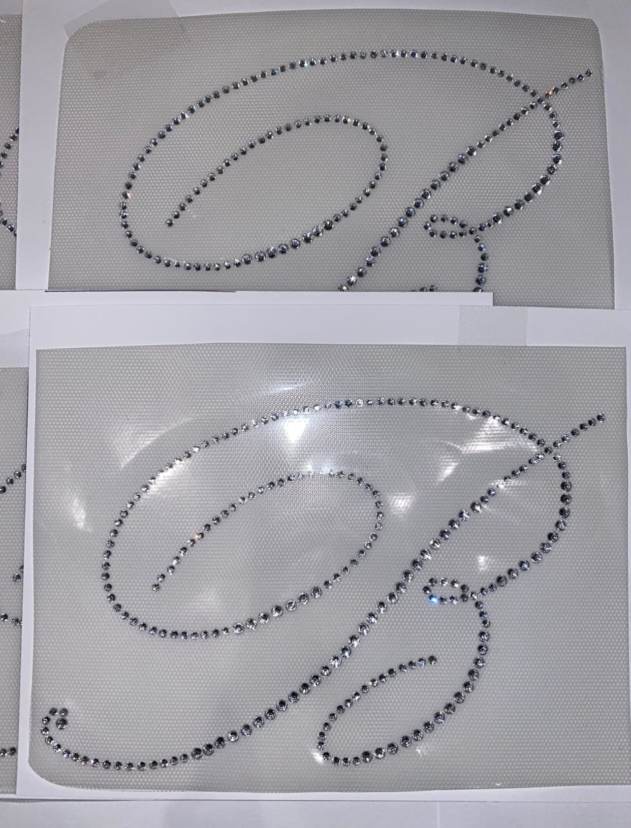 Capital Letter B, Full Word Bluma****, or Large B Hot Fix Iron on Heat ...