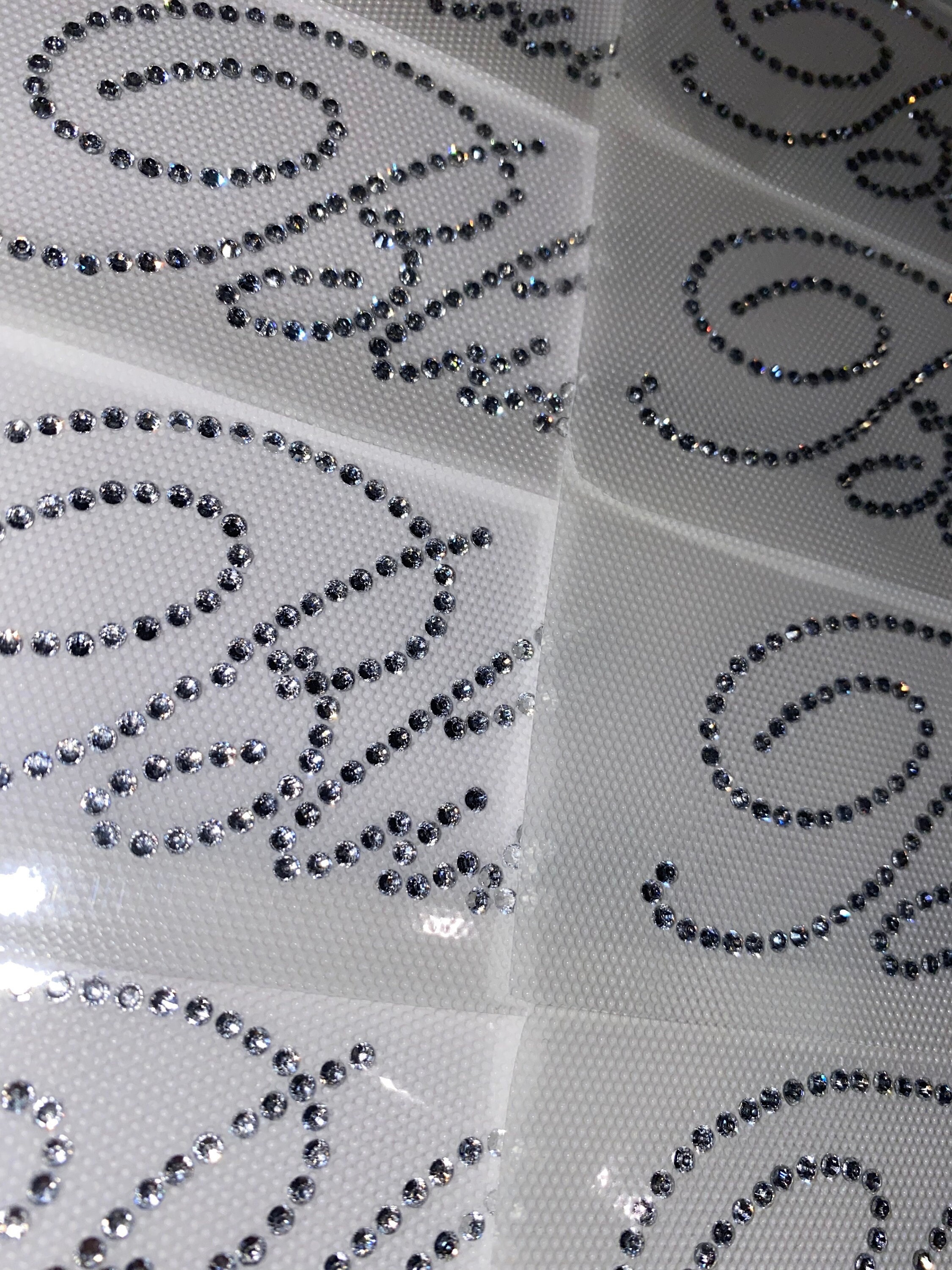 Capital Letter B, Full Word Bluma****, or Large B Hot Fix Iron on Heat ...