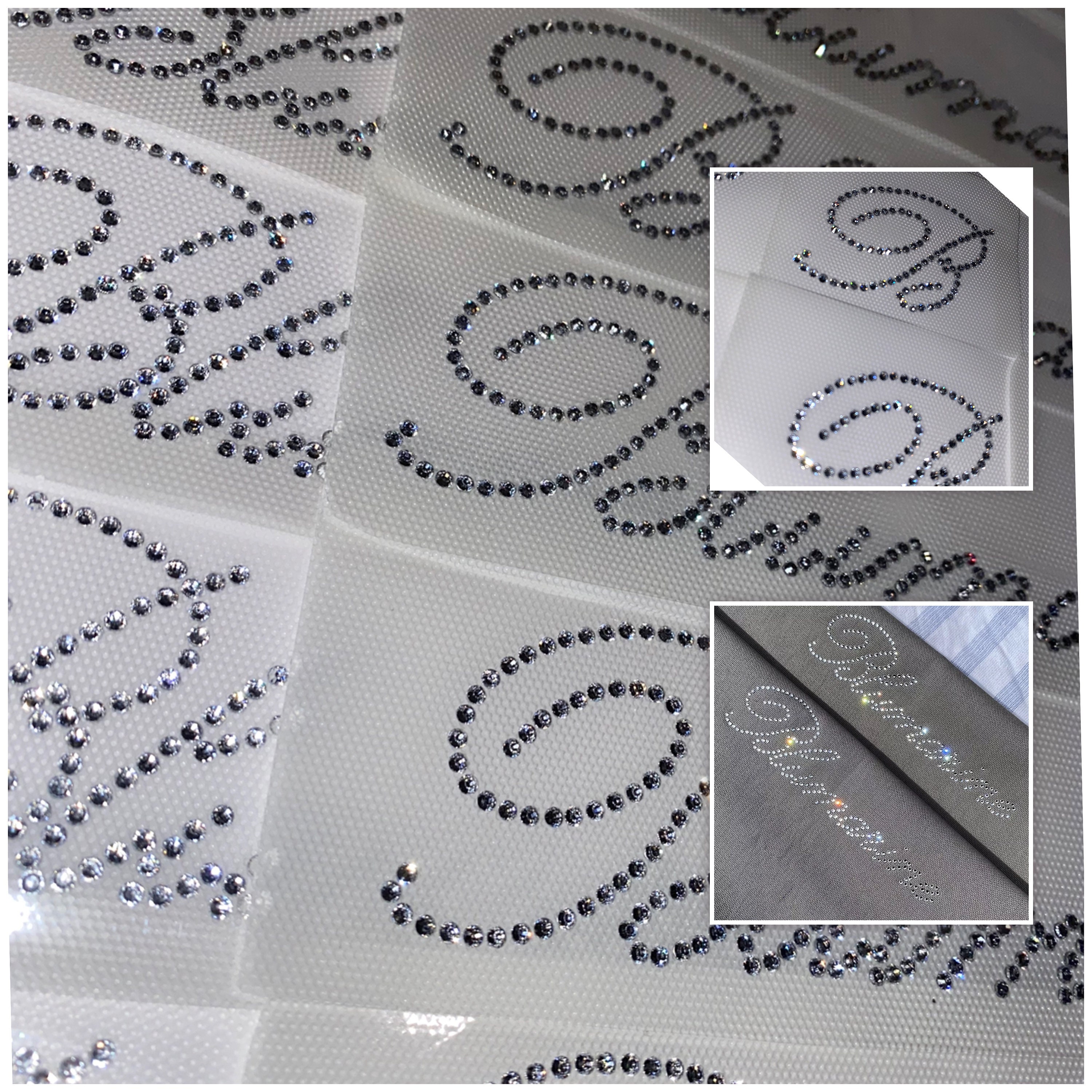 Capital Letter B, Full Word Bluma****, or Large B Hot Fix Iron on Heat ...