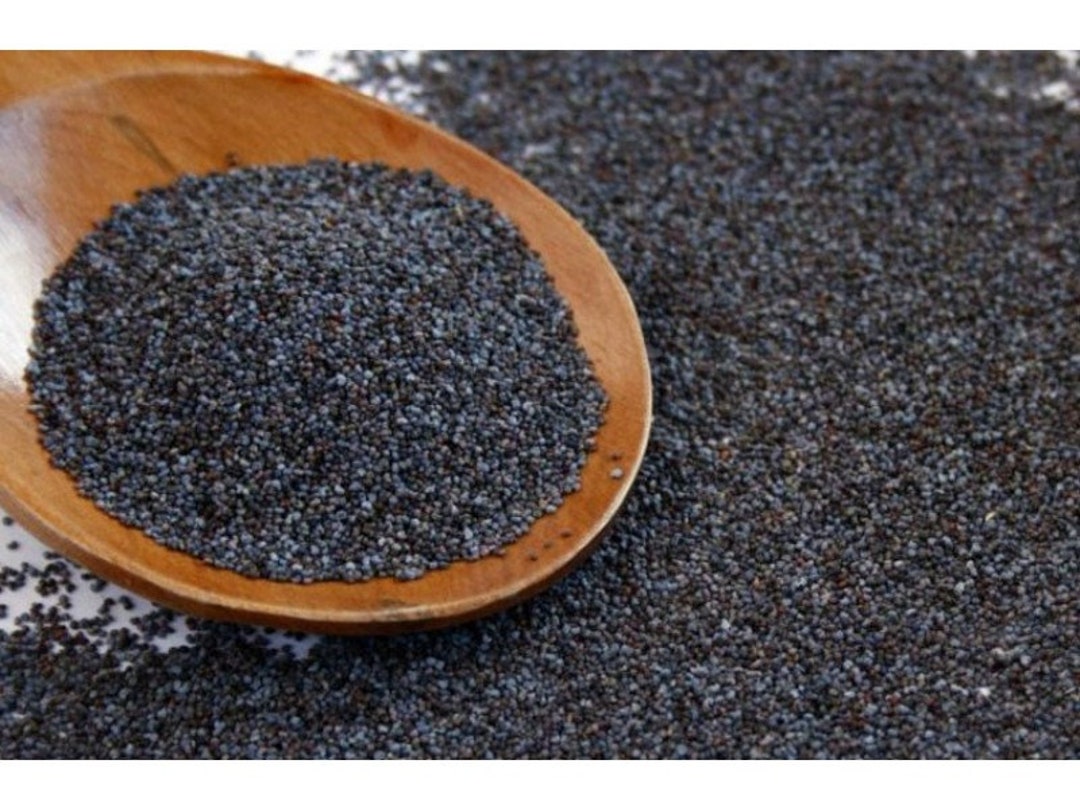 Organic Poppy Tea / Handmade Fresh Organic Blue Poppy Seeds 50g 100g ...